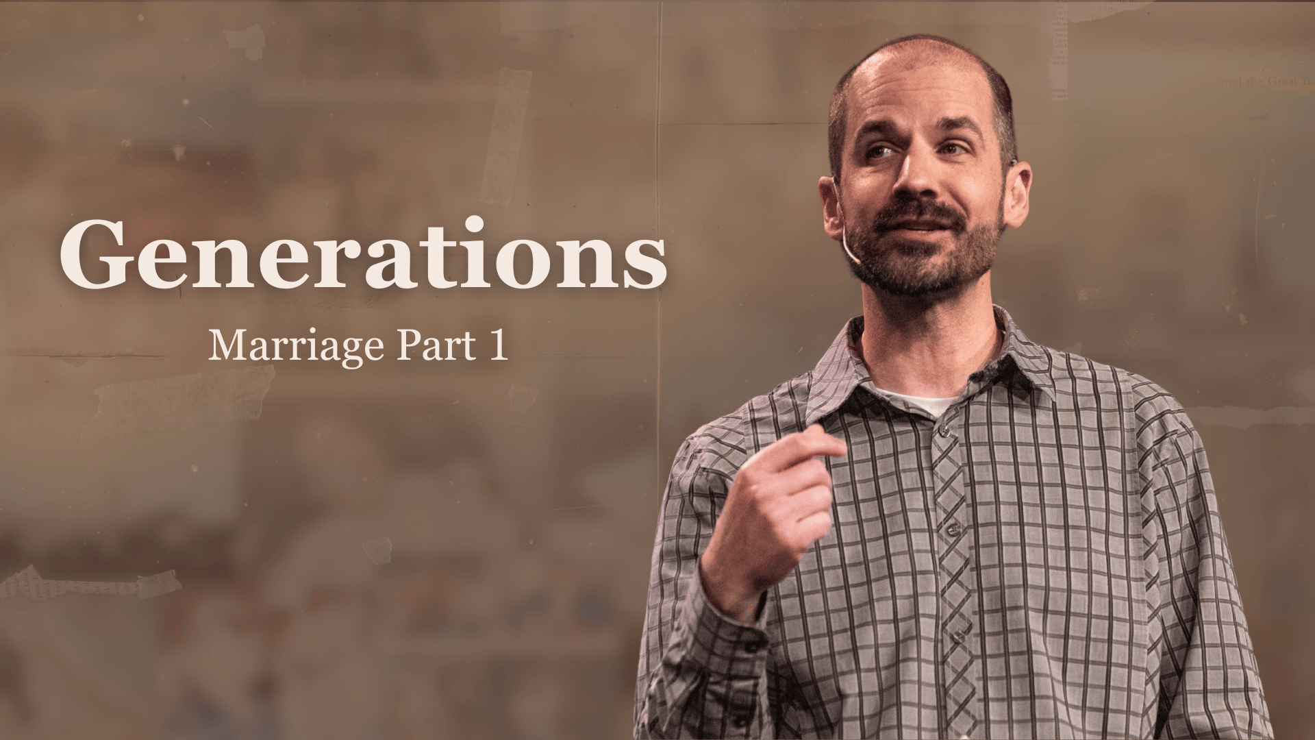 GENERATIONS: Marriage (Part 1) | Josh Brown | Whitewater Crossing ...
